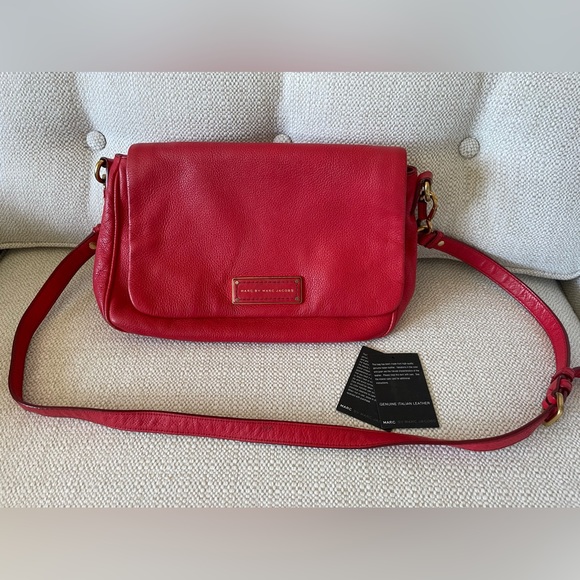 Marc By Marc Jacobs | Bags | Red Marc By Marc Jacobs Satchel | Poshmark